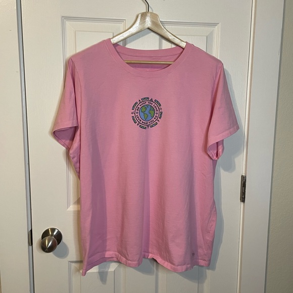 Life Is Good | Tops | Life Is Good Pink Earth Do What You Love Vintage ...